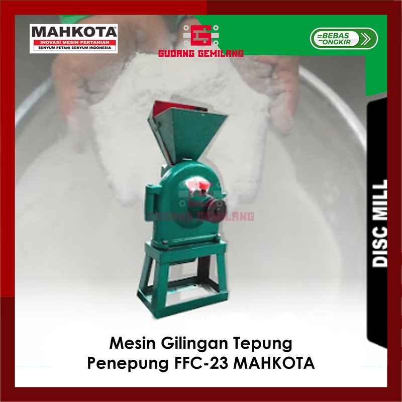 Jual Mesin Gilingan Tepung Beras Kopi Alat Penepung FFC-23 Mahkota ...