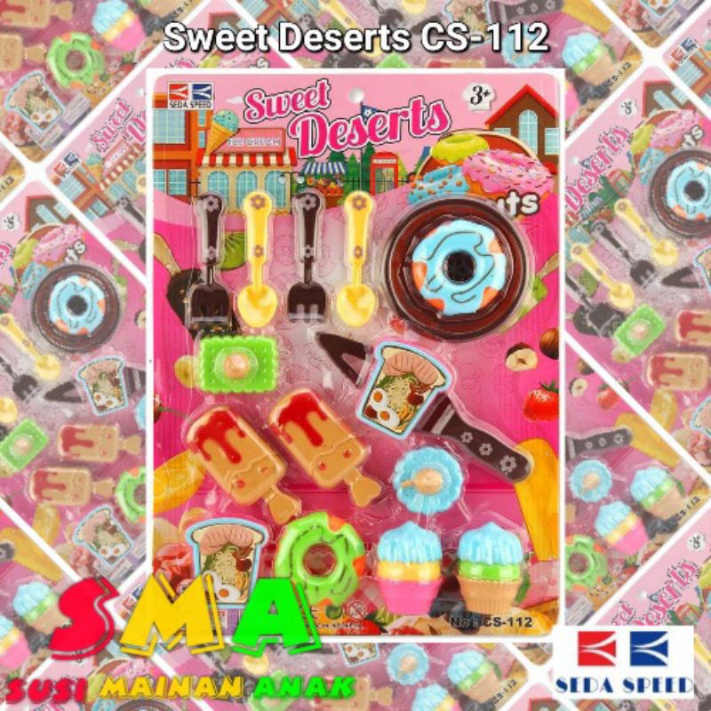 Jual Mainan Donat Ice Cream Sweet Desert | Shopee Indonesia