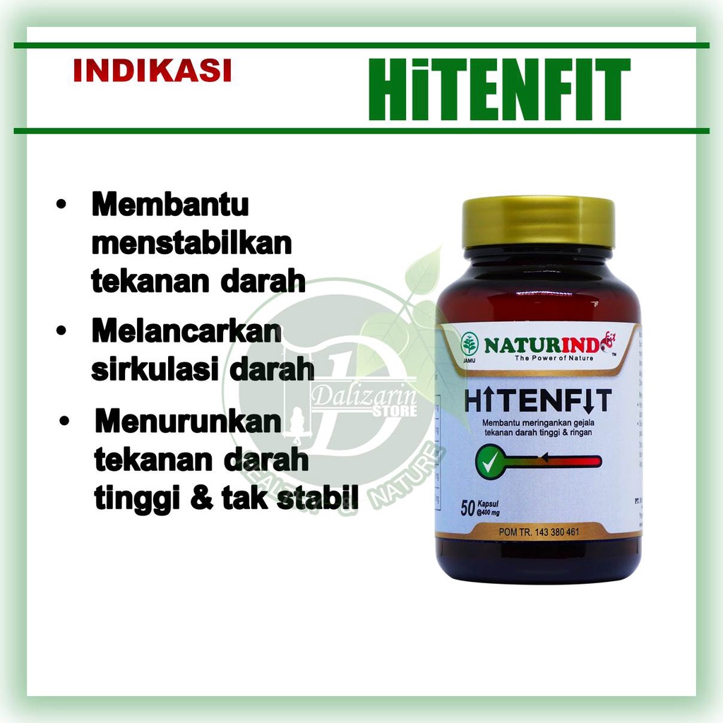 Jual HITENFIT Obat Penurun tekanan darah tinggi ampuh hipertensi sakit ...
