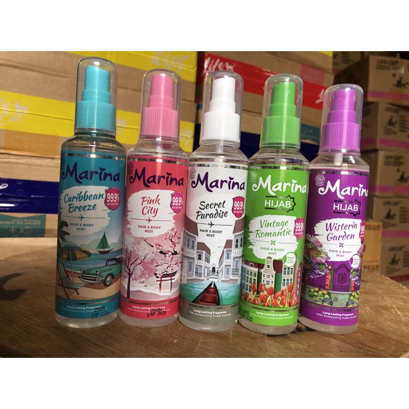 Jual Marina Hair & Body Mist 100 ml | Shopee Indonesia