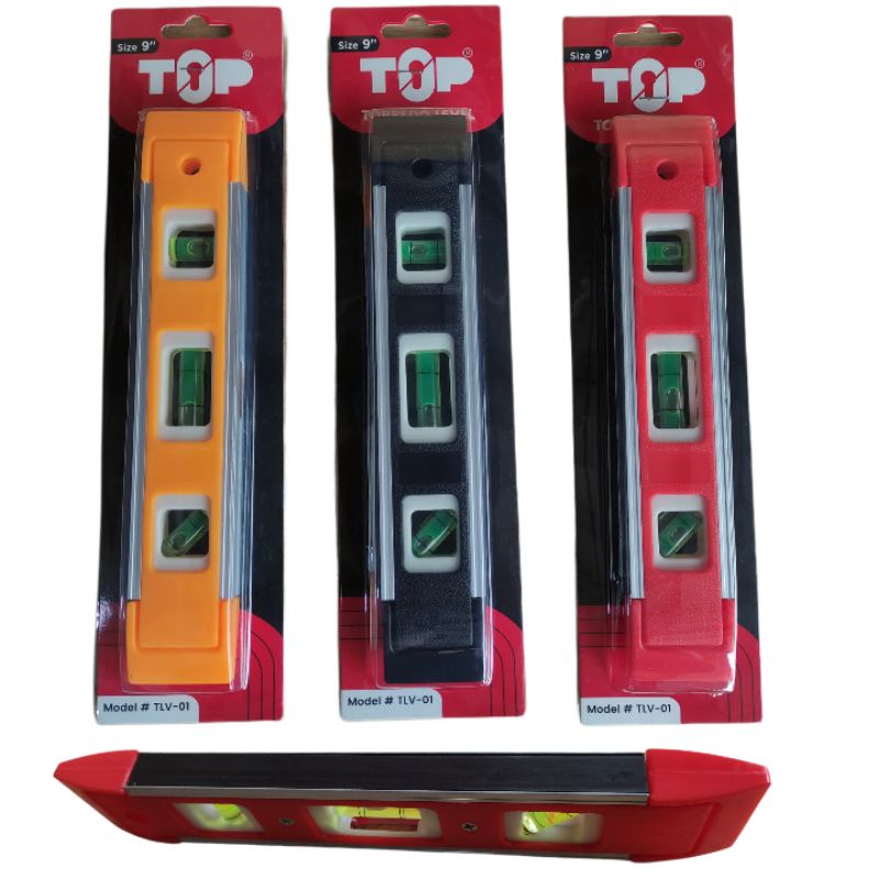 Jual WATERPAS MAGNET 9"/ WATERPAS TORPEDO MERK TOP | Shopee Indonesia