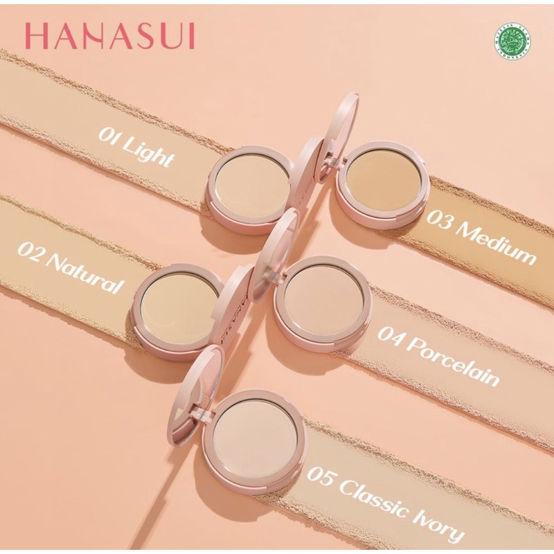 Jual Hanasui Perfect Fit Powder Foundation 12,5gr | Bedak Padat ...