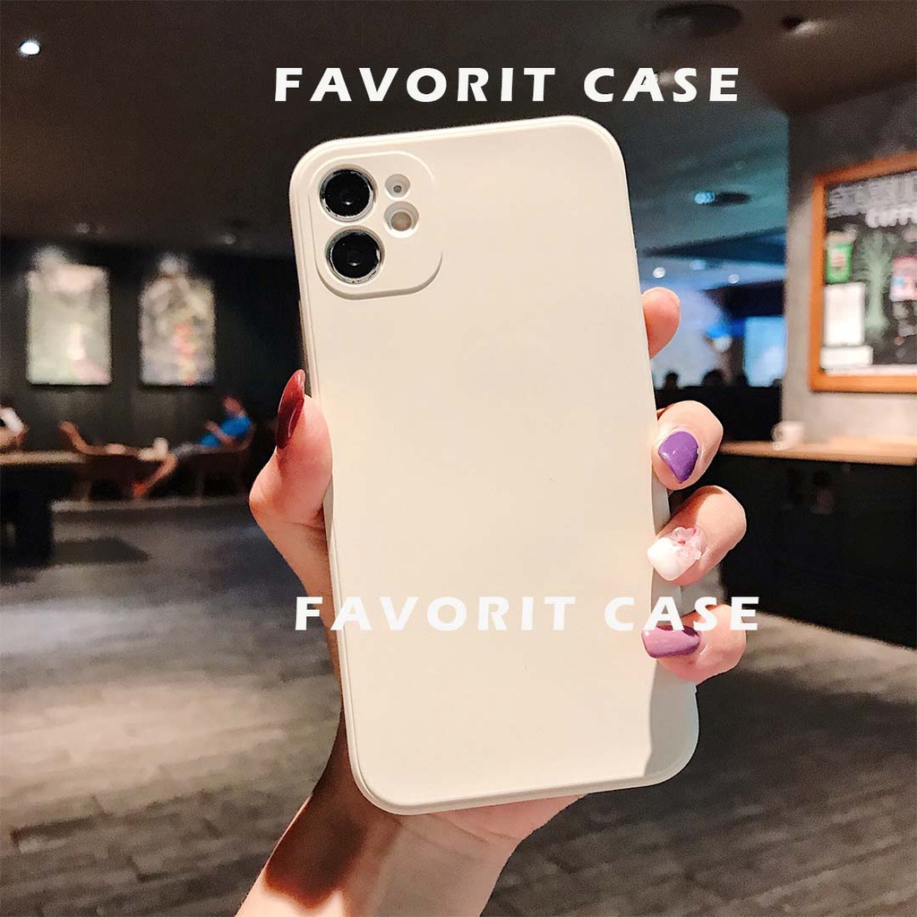 Jual Square Edge Soft Case iPhone 11 Pro Max X Xr Xs 8 7 6 6s Plus ...