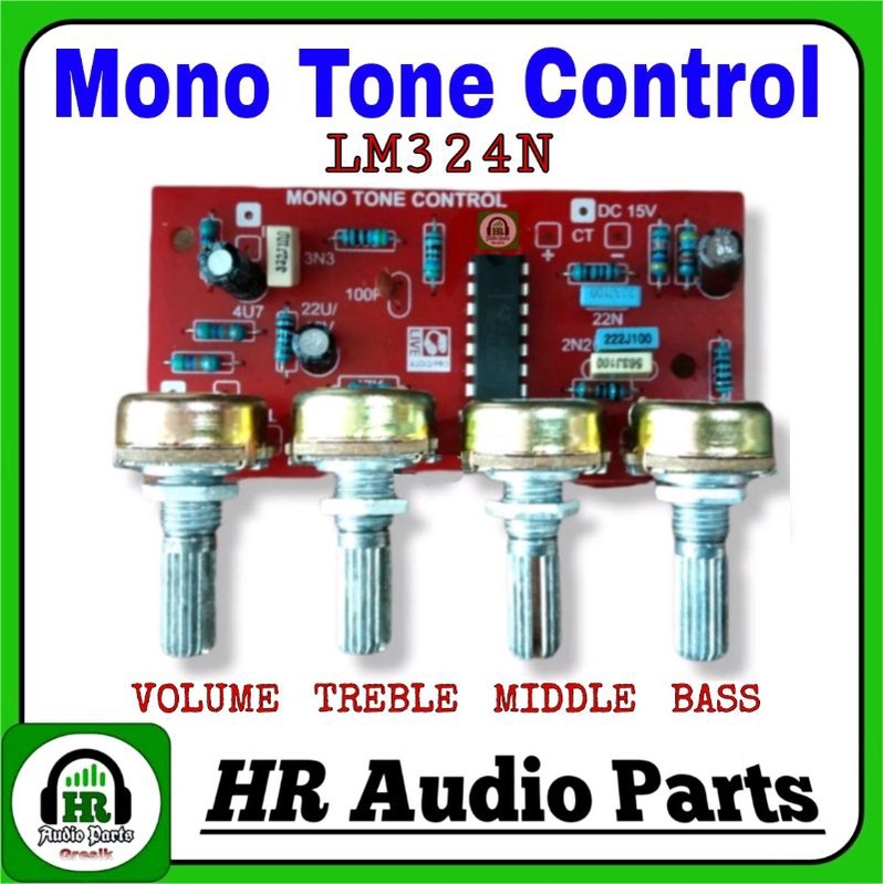 Jual Kit Tone Control Mono 4 Channel + Middle CT15V CLASIC MAGMUM ...