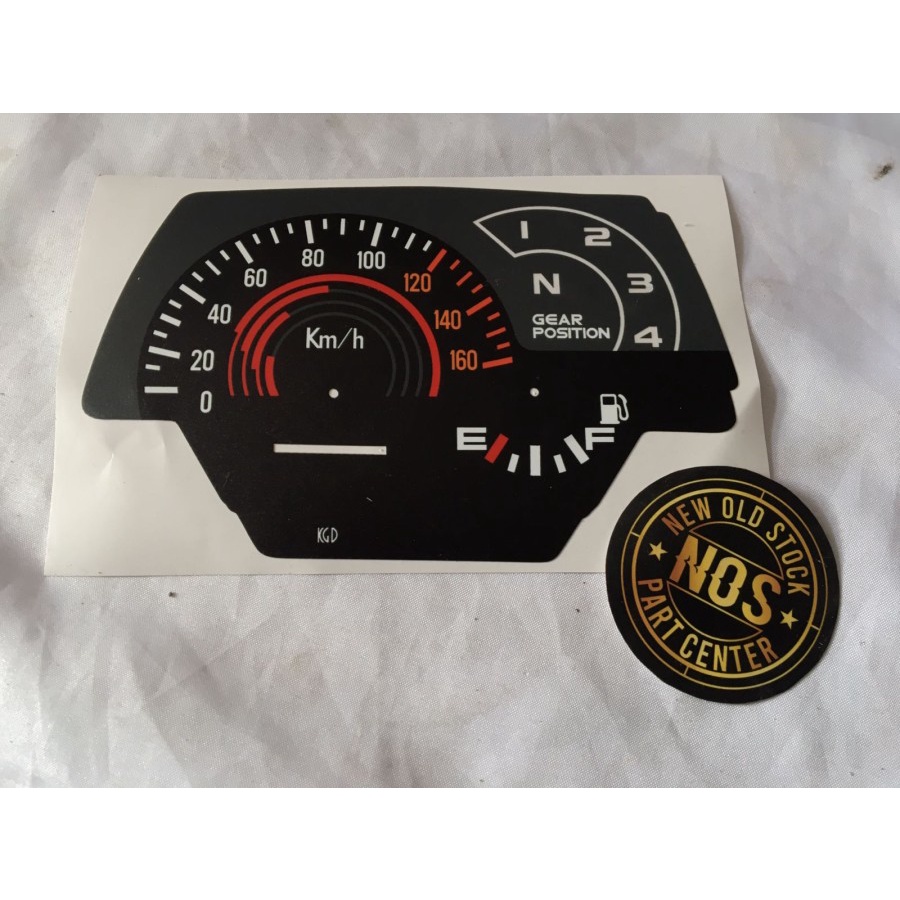 Jual STICKER STIKER SPEEDOMETER SPEEDO SPIDO SUZUKI TORNADO GA GX COPY ...