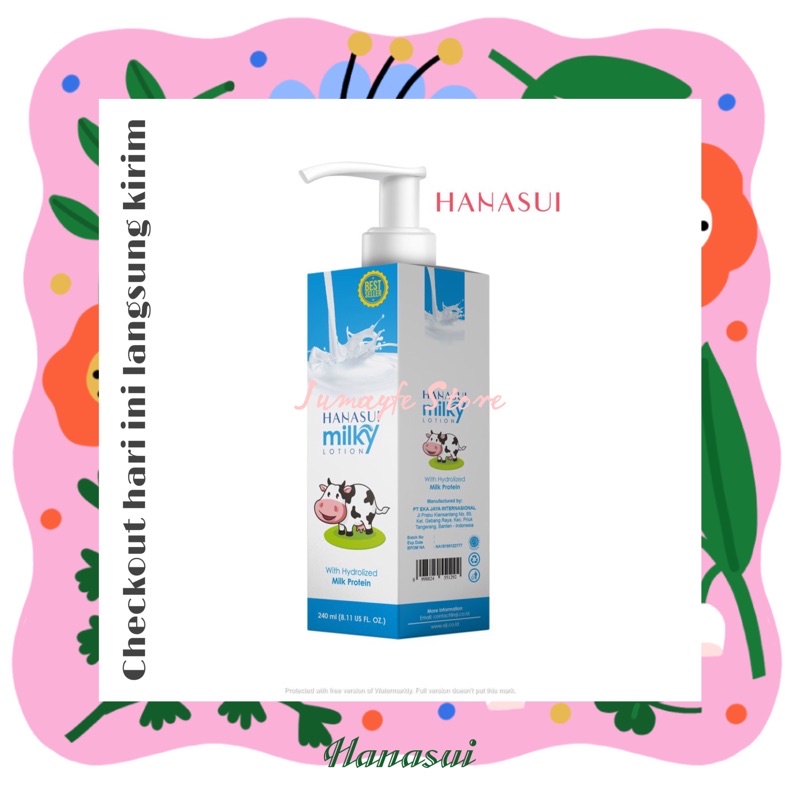 Jual HANASUI BODY LOTION MILK | Shopee Indonesia