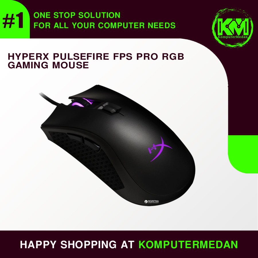 Jual HyperX Pulsefire Pro RGB Gaming Mouse HX-MC003B | Shopee Indonesia