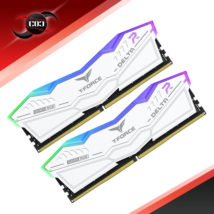 Jual Team T-Force Delta RGB DDR5 5600MHz Dual Channel 32GB (2x16GB ...