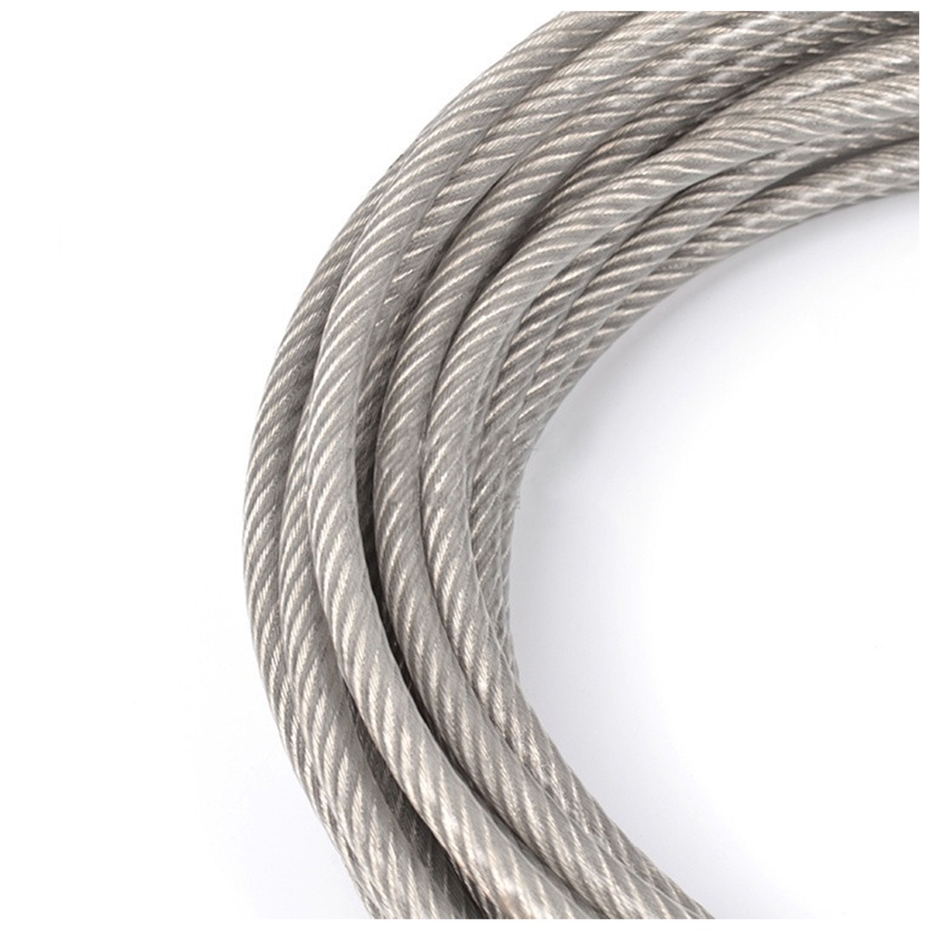 Jual Kawat Seling Stainless Steel 304 Wire Rope Kawat Sling Stainless uk 5 mm | Shopee Indonesia