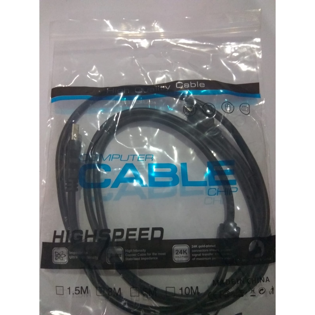 Jual Kabel 5 Pin/ Mini Usb 1.5 MTr ( FULL COPPER / TEMBAGA FULL ...