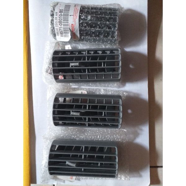 Jual kisi ac blower atas kijang capsul WARNA ABU - ABU SET 4PC anggin ...
