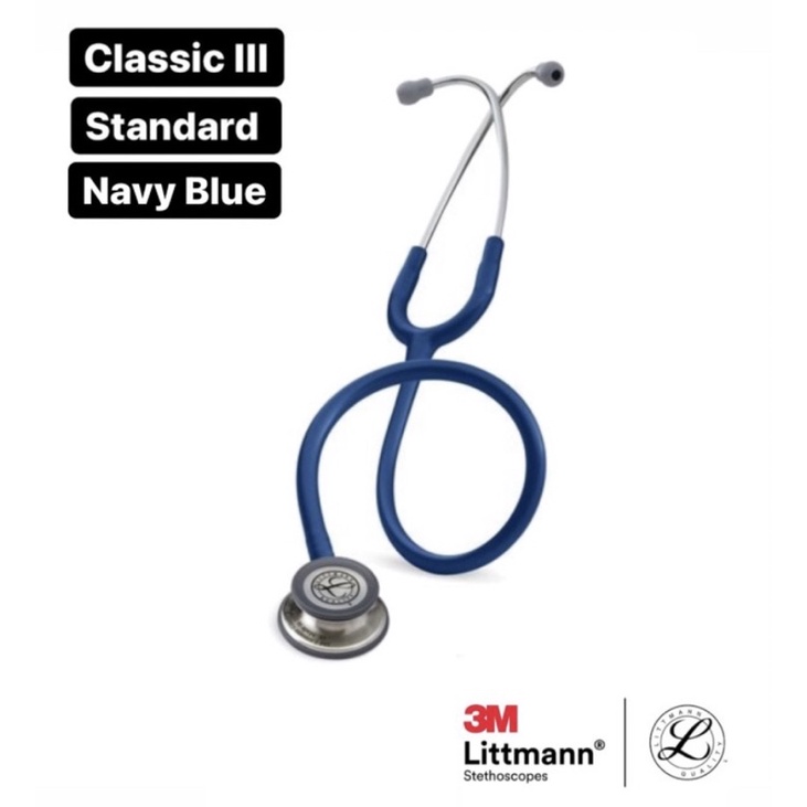 Jual Stetoskop 3M Littmann Classic III Navy Blue ( Littman / Litmann ...
