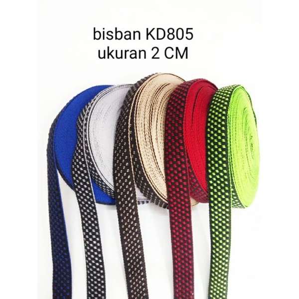 Jual bisban tali webbing KD045 ukuran 2 cm 1 roll panjang 20 meter ...