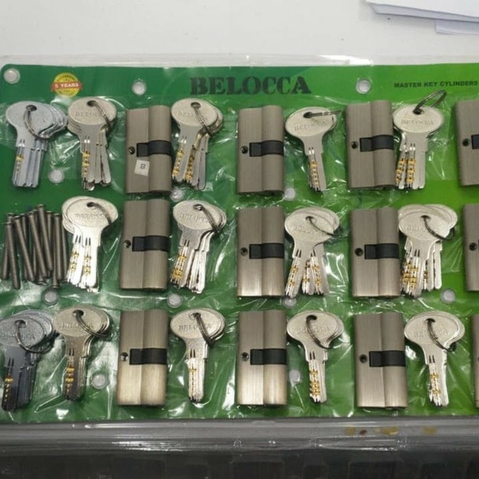 Jual Silpe Silinder Cylinder Cilinder Besar Master Key Isi 12 Pcs ...