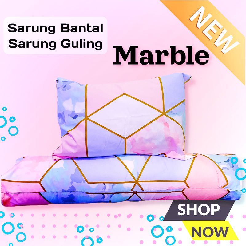 Jual Sarung bantal guling new marble maze pink | Shopee Indonesia
