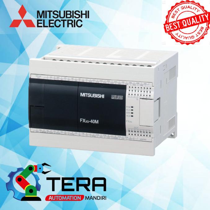 Jual PLC Mitsubishi FX3G-40MR/ES-A FX3G-40MR/ES 24 x Input 16 x Output | Shopee Indonesia