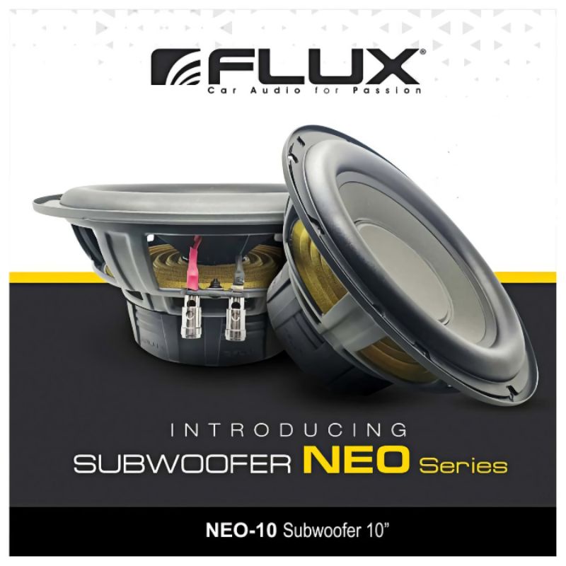 Jual Subwoofer FLUX NEO 10 Inch Original | Shopee Indonesia