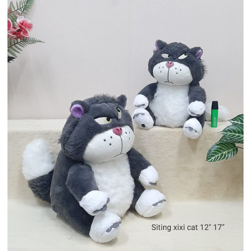 Jual Boneka Cat Xie Size 35-45/Boneka Cat Furyu/Boneka Kucing Bete ...