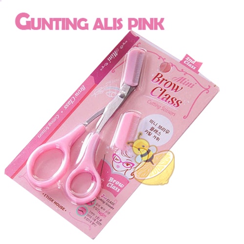 Jual Gunting Alis Pink Brow Class | Shopee Indonesia