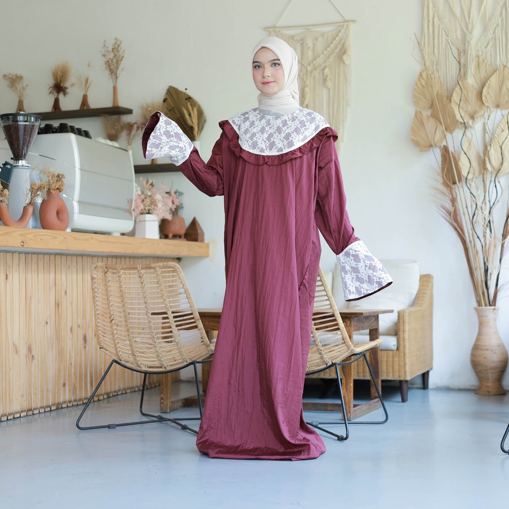 Jual ASPUT - Rustic Mukena Abaya Parasut | Shopee Indonesia