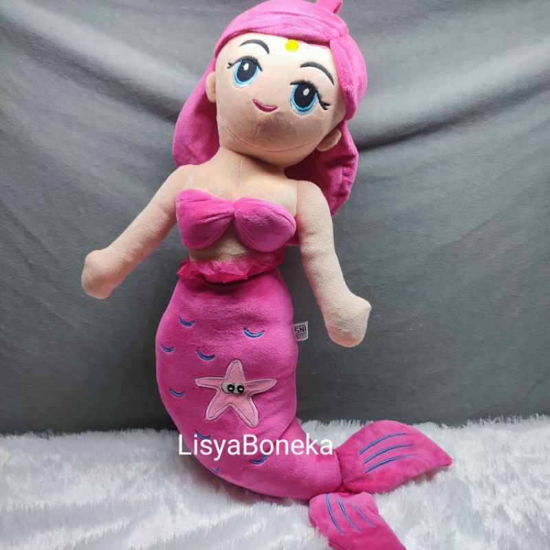 Jual Boneka putri duyung mermaid 70cm bahan yelvo berkualitas SNI ...