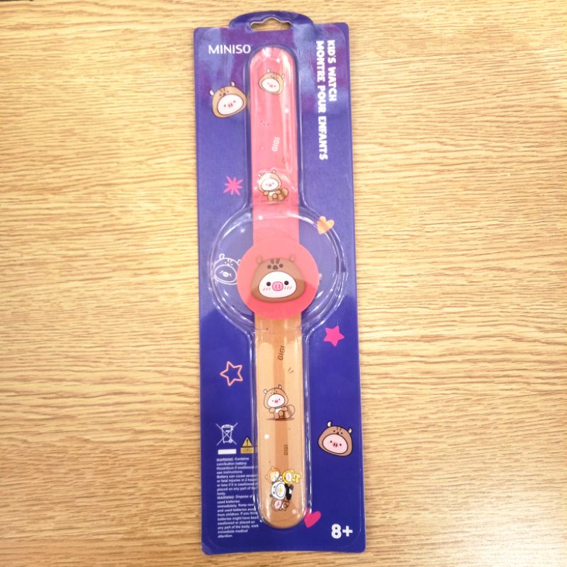 Jual MINISO ANIMAL COSPLAY DAY KIDS WATCH / JAM TANGAN ANAK VARIAN GIGI ...