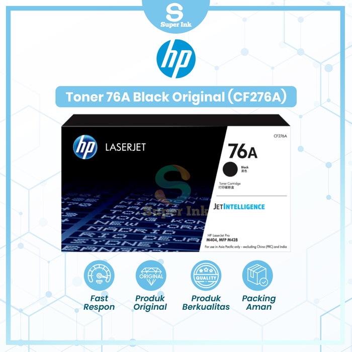 Jual Toner Printer HP Laserjet 76A Black Original (CF276A) | Shopee ...