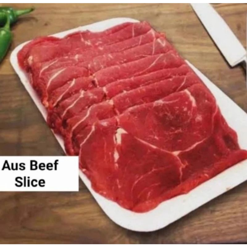 Jual Aust Beef Slice 1 kg | Shopee Indonesia