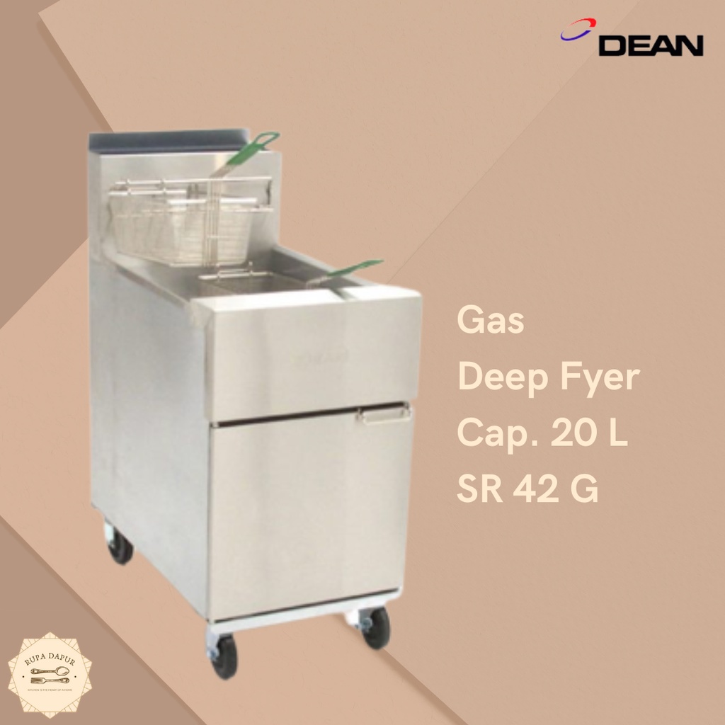 Jual Dean Gas Deep Fryer 20 L Model SR 42G | Shopee Indonesia