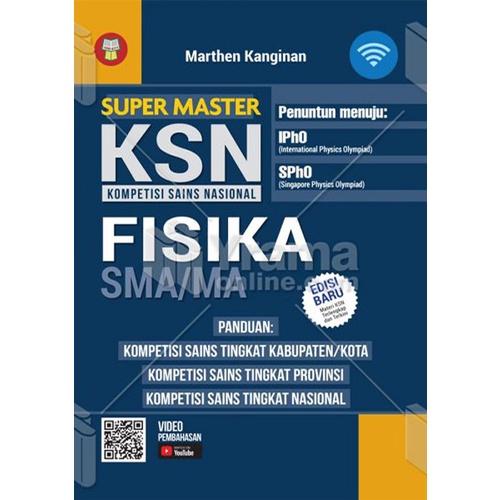 Jual Buku Super Master KSN (Kompetisi Sains Nasional) Fisika SMA Edisi Baru | Shopee Indonesia