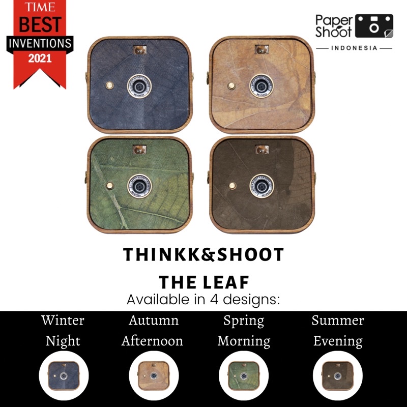 Jual Thinkk & Shoot The Leaf Series - Paper Shoot Camera (Camera Set ...