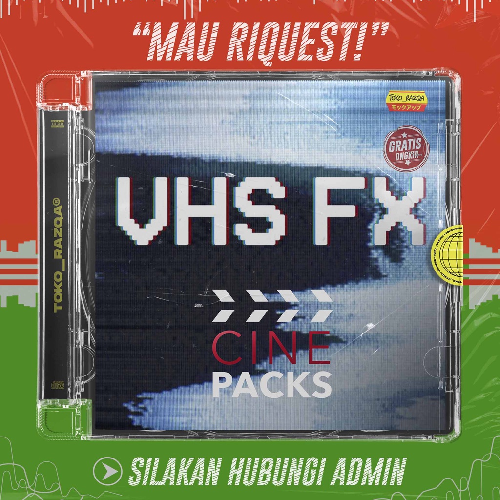 Jual CinePacks - VHS Fx - Premiere Pro - Sony Vegas - Final Cut Pro AE/PR MOTION | Shopee Indonesia