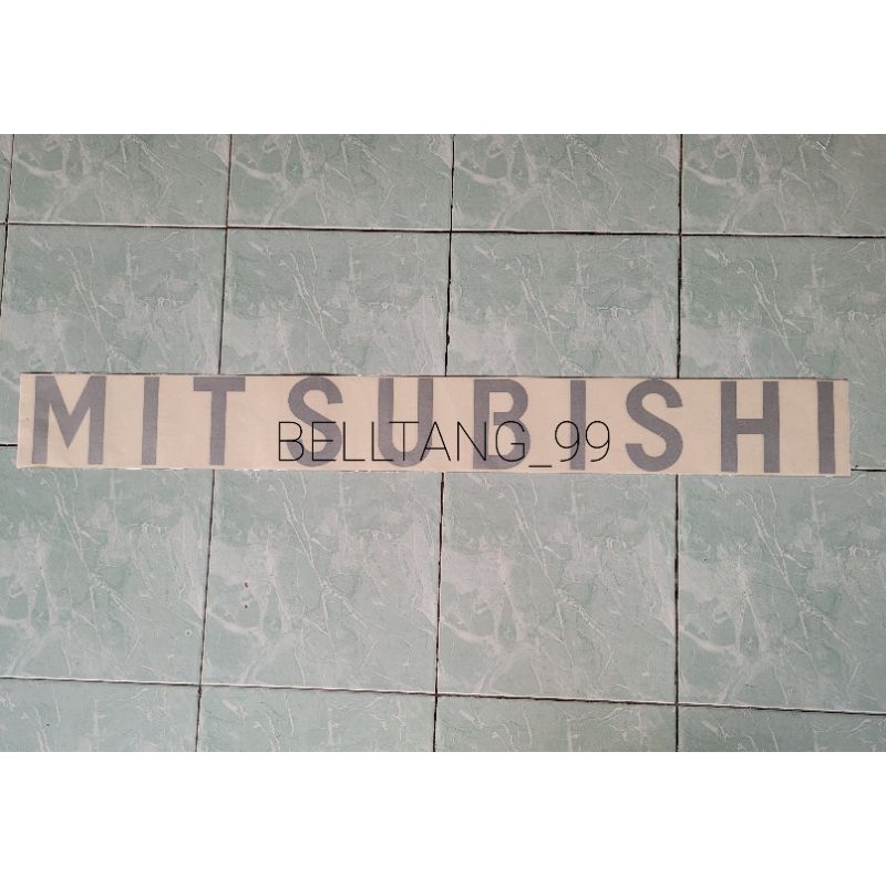 Jual Sticker stiker mitsubishi / stiker mitsubishi l300 pick up/ stiker ...