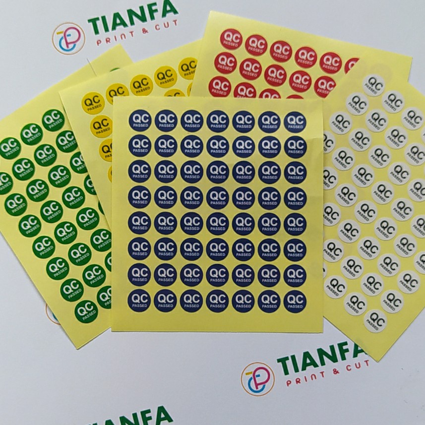 Jual Stiker QC Pass/Stiker QC Passed | Shopee Indonesia