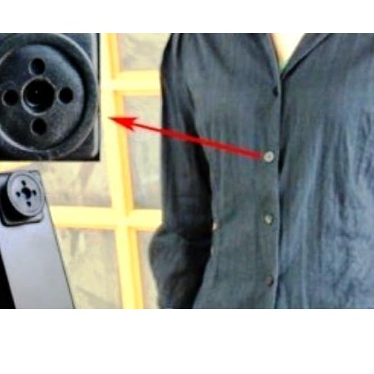 Jual Terbaru Spy Cam Kamera Kancing Baju - Camera Spy Cam HD Button ...