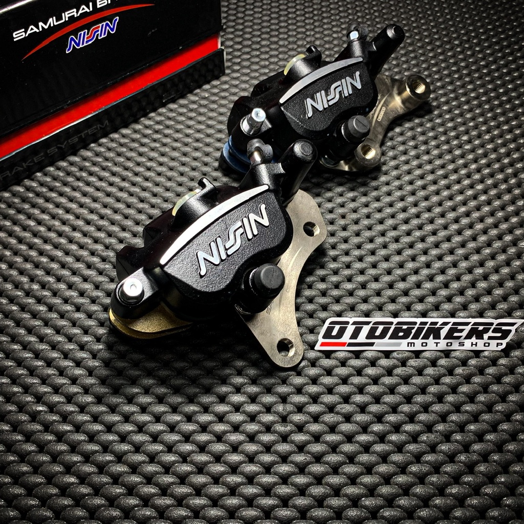 Jual KALIPER NISSIN SAMURAI BRAKE 2 PISTON 220 260 mm JUPITER Z FIZR 125Z NOUVO 2P Original ...