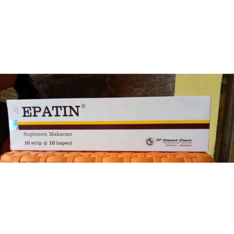 Jual EPATIN VITAMIN UNTUK HATI KEMASAN 100 KAPSUL | Shopee Indonesia