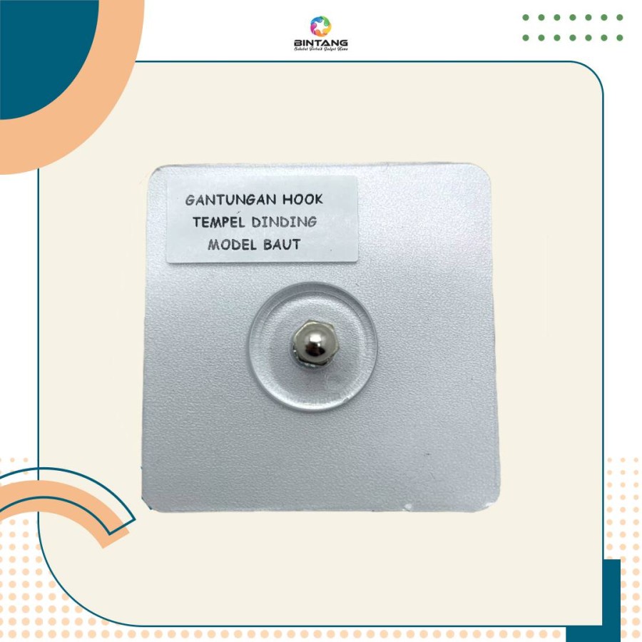 Jual GANTUNGAN HOOK TEMPEL DINDING MODEL BAUT | Shopee Indonesia