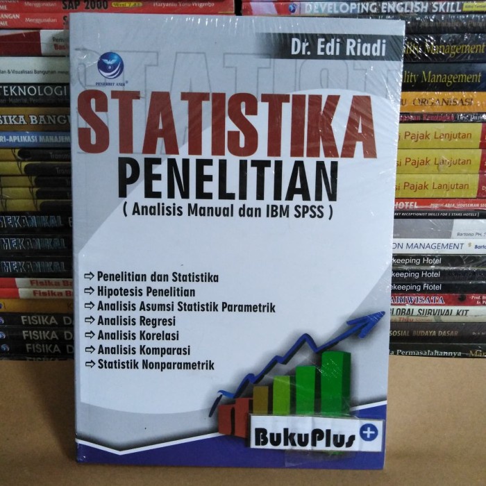 Jual Buku Statistika Penelitian (Analisis Manual Dan Ibm Spss) | Shopee Indonesia