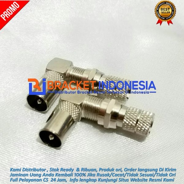 Jual JACK JEK KONEKTOR ANTENA TV ASLI ORI BI-X118 JACK JEK KONEKTOR L | Shopee Indonesia