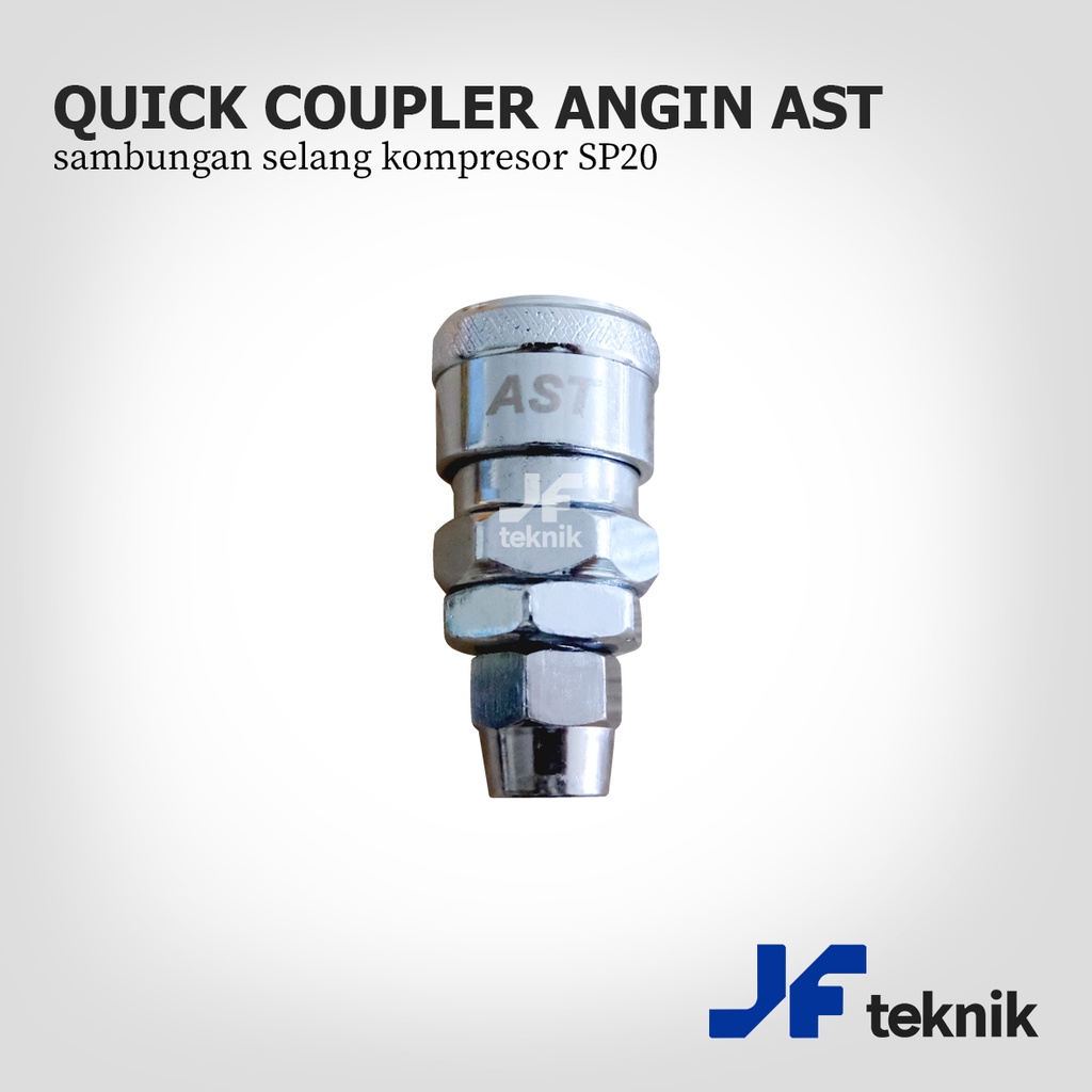 Jual Quick Coupler / Sambungan Selang Kompresor AST SP20 | Shopee Indonesia