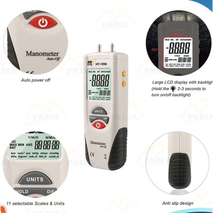 Jual Digital Manometer Air Pressure Meter Alat Ukur Tekanan Udara ...