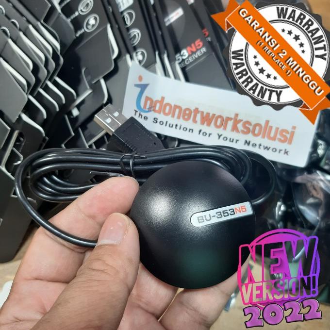 Jual BISA COD Gps JENGKOL Mouse Globalsat BU-353 S4 Receiver Sirf Star ...