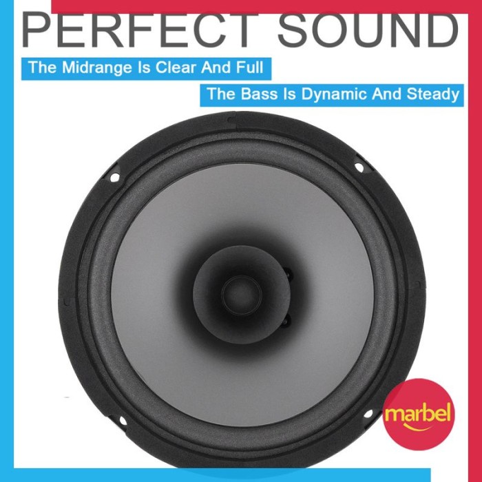 Jual Speaker Mobil Full Range Hifi 6,5 Inch Woofer Tweeter TS601 1 Pcs ...