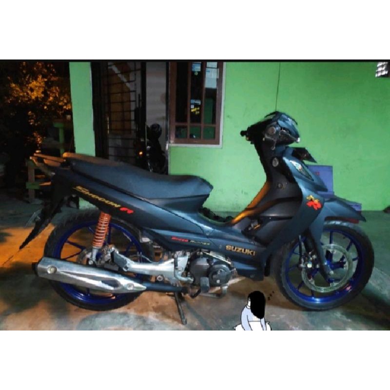 Jual striping sticker standar Lis motor ori Suzuki Shogun NR 125 ...