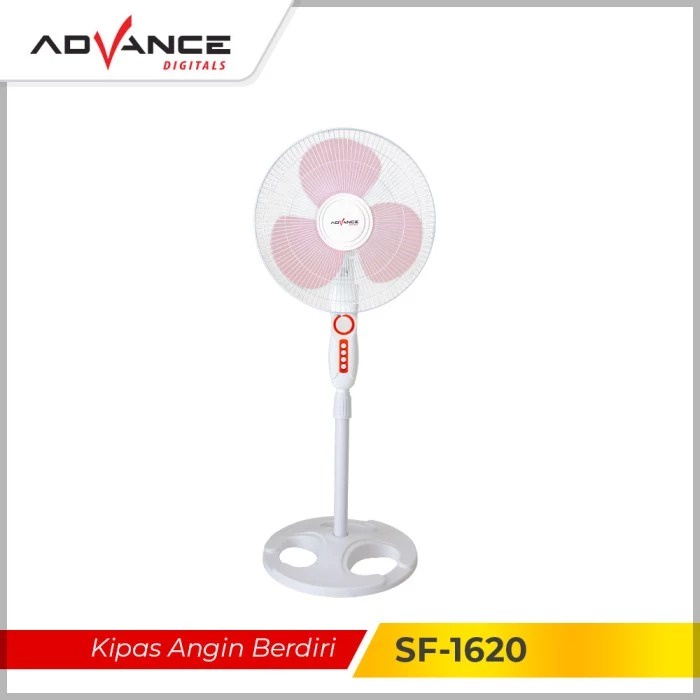 Jual KIPAS ANGIN BERDIRI 16 INCH ADVANCE SF-1620 STAND FAN 16 INCI ...