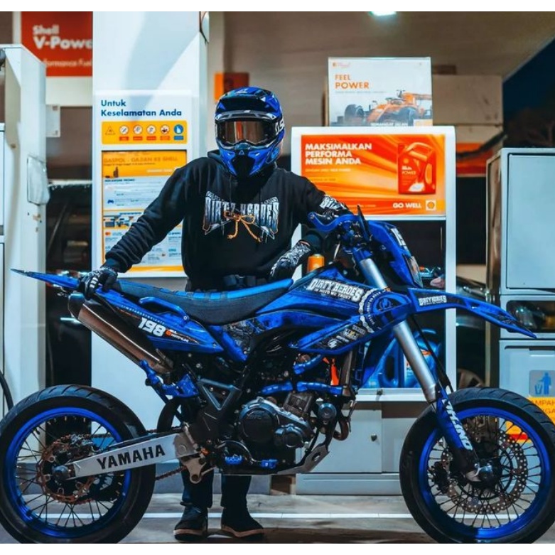 Jual Decal wr155 series biru limited edition full body bebas request ...
