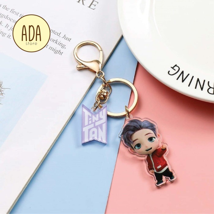 Jual WEVERSE BTS Keyring TinyTAN Cartoon / Gantungan Kunci TinyTan BTS High Quality - V BTS/ARMY ...