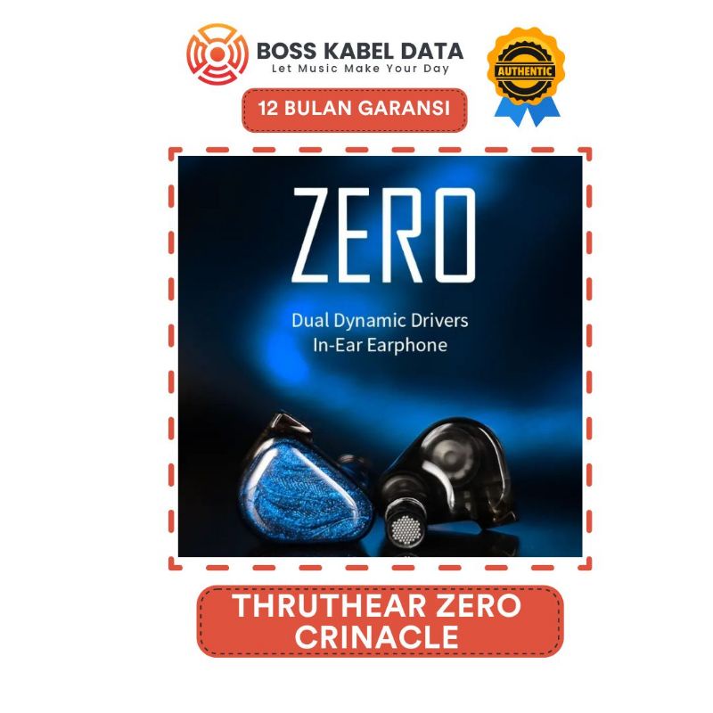 Jual Truthear X Crinacle Zero IEM Dual Dynamic Driver With 0.78 pin ...