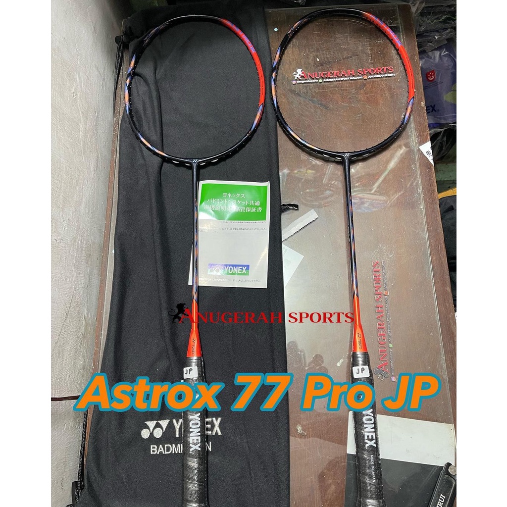 Jual Raket Badminton ANGYNX ASTROX 77 PRO JP ORIGINAL | Shopee Indonesia